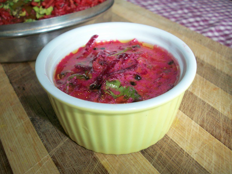 Beetroot Raita | Beetroot Raita Recipe