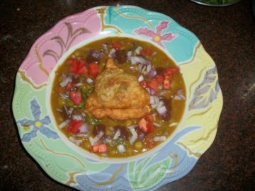 Samosa Chaat Recipe | Samosa Sundal Recipe