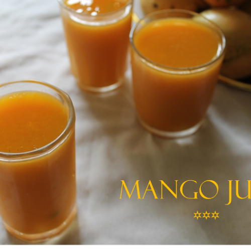 Mango Juice Recipe