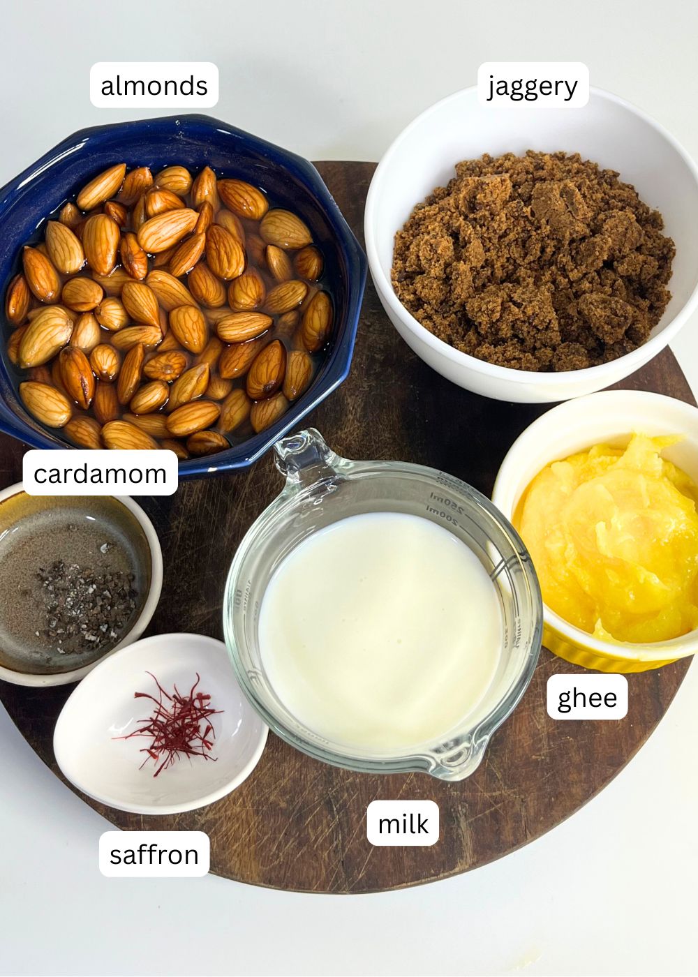 Halwa Badam Recipe (Halwa Badam uses Jaggery) - Izin.Uk