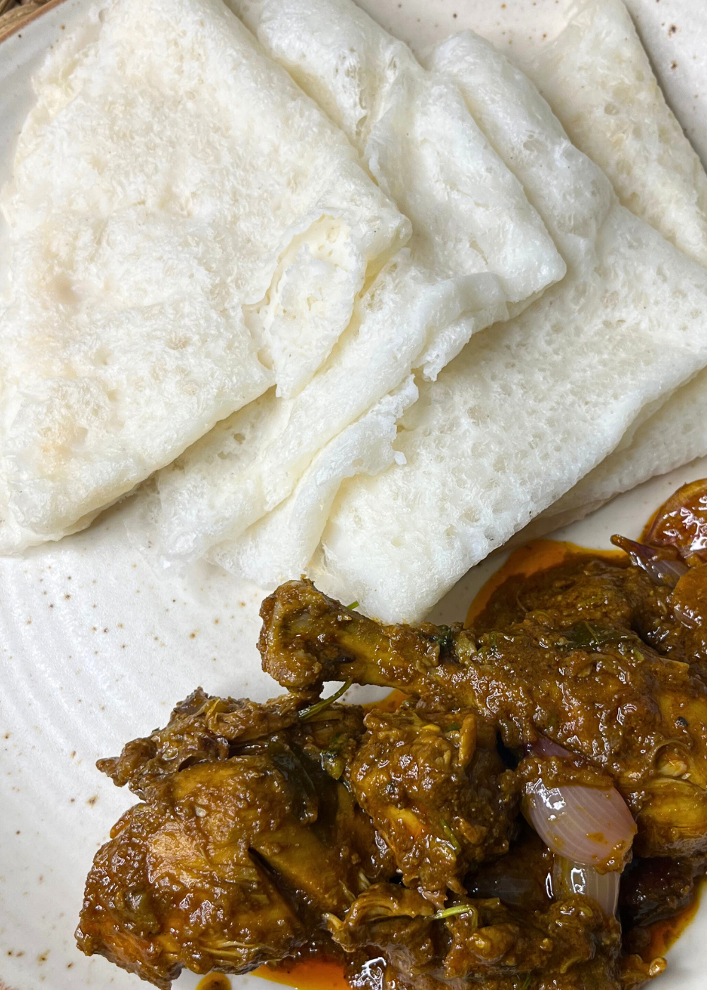 Paalada Dosa (Indian Rice & Egg Crepes)