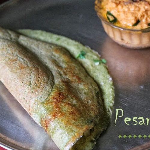 Pesarattu Recipe | Pesarattu Dosa Recipe