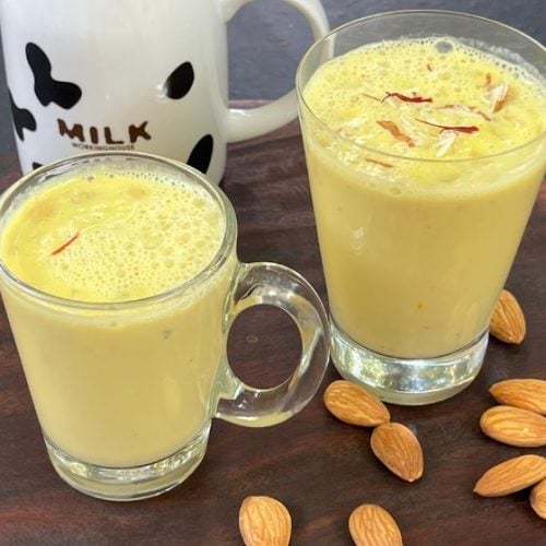 Agar Agar Milk Sarbath Recipe | China Grass Milk