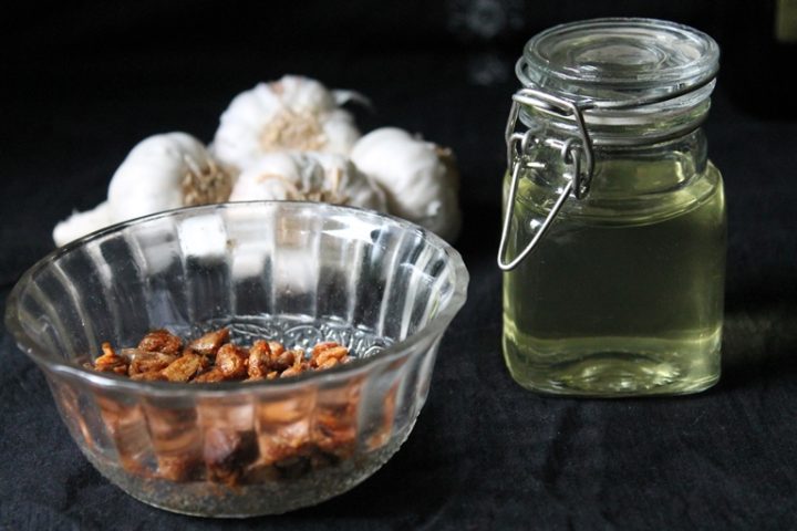 Homemade Garlic Oil Recipe