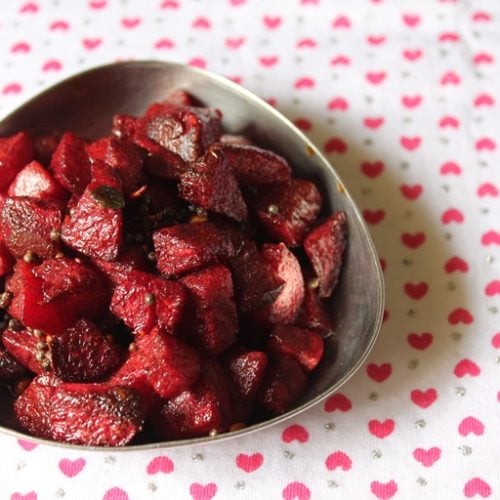 Beetroot Poriyal Recipe - Taste of Kuchaman