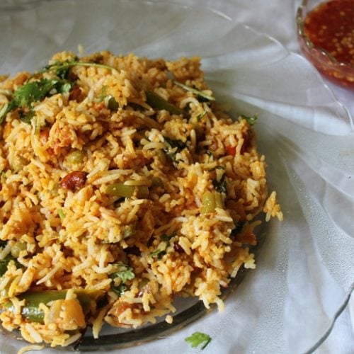 Mughlai Vegetable Biryani Recipe
