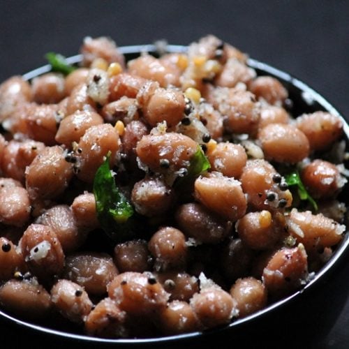 Peanut Sundal | Peanut Sundal Recipe | Verkadalai Sundal Recipe