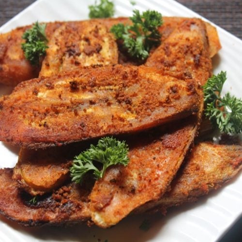 Vazhakkai Roast Recipe | Vazhakkai Fry Recipe