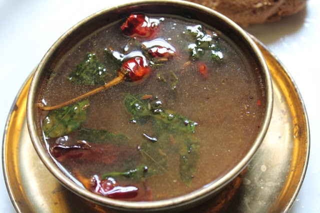 Grandma's Tamarind Rasam Recipe | Puli Thanni Recipe