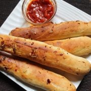 Garlic Soup Sticks Recipe | Breadsticks Recipe