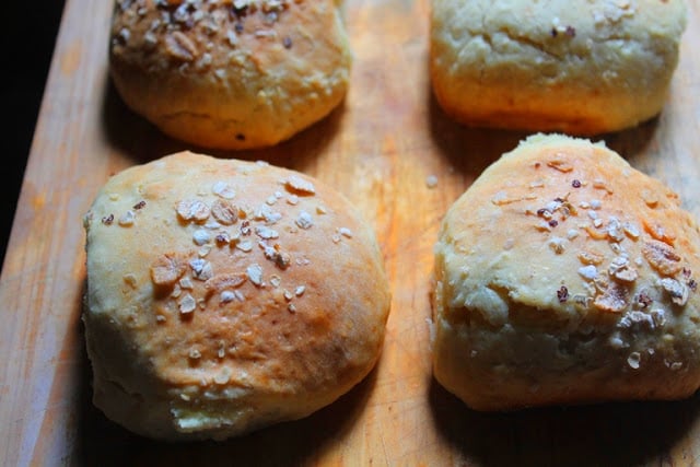 Soda Bread Rolls Recipe | Yeast Free Buns Recipe