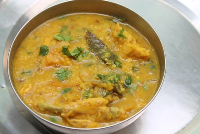 Chicken Dal Recipe | Chicken Lentil Curry Recipe