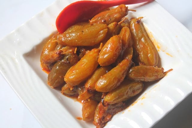 Irumban Puli Achar Recipe | Pulichikkai Pickle Recipe