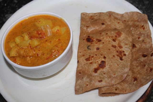 Wheat Bran Chapati | Bran Roti Recipe