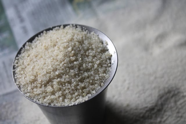 Rice Rava Recipe | Homemade Idli Rava Recipe