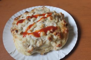 Baked Chicken Mayo Buns Recipe (Mayo Chicken Buns)