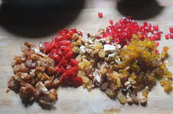 Fruit Halwa Recipe - Cornflour Fruit Halwa Recipe - Diwali Sweets