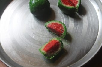 Kaju Watermelon Recipe - Cashew Watermelon Sweet - Diwali Recipes