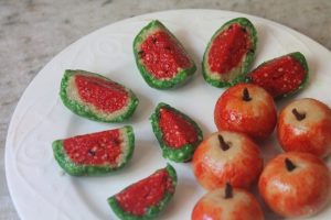 Kaju Watermelon Recipe - Cashew Watermelon Sweet - Diwali Recipes