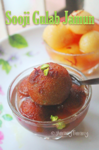 Suji Ke Gulab Jamun Recipe - Sooji Jamun Recipe