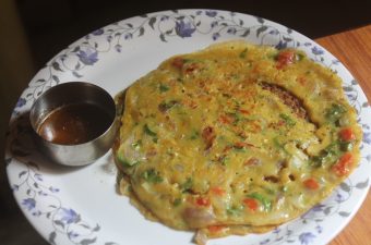 Spicy Wheat Flour Pancakes Recipe - Gavhache dhirde Recipe