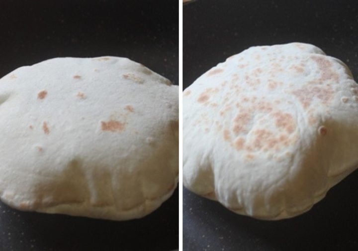 Kuboos Recipe | Arabic Pita Bread Recipe | Stove Top Pita