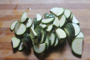 Zucchini Besan Sabzi Recipe