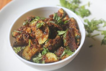 Zucchini Besan Sabzi Recipe