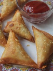 Samosa Chaat Recipe | Samosa Sundal Recipe