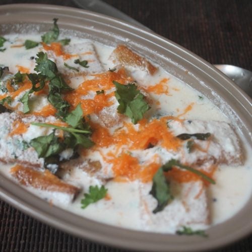 Dahi Bread Recipe - Curd Bread Recipe - Easy Appetizer Recipe
