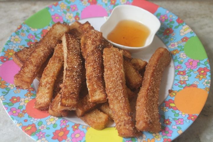 French Toast Fries Recipe | French Toast Sticks Recipe