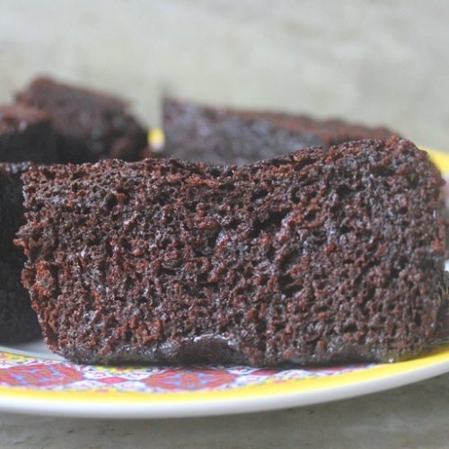 Chocolate Treacle Cake Recipe - Eggless Choco Treacle Cake Recipe