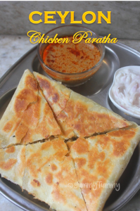 Ceylon Chicken Paratha Recipe | How to Make Ceylon Chicken Paratha Recipe