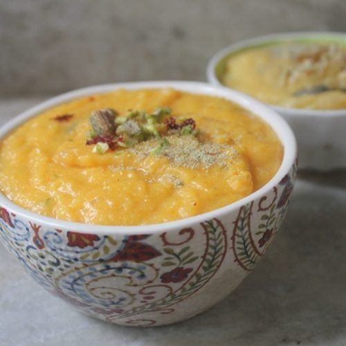 Kesar Pista Phirni Recipe - Kesar Rice Pudding Recipe - Diwali Sweet