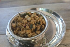 Banana Stem Thoran Recipe - Valathandu Thoran Recipe