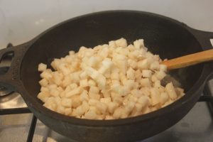 Banana Stem Thoran Recipe - Valathandu Thoran Recipe