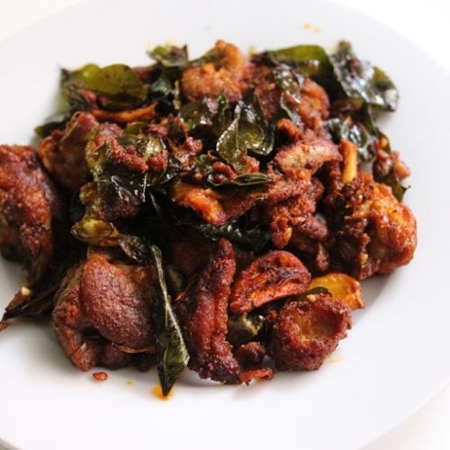 Spicy Mutton Fry Recipe - Easy Lamb Fry Recipe - Mutton Recipes