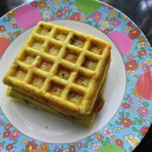 Dosa Waffles Recipe | Dosa Batter Waffles Recipe