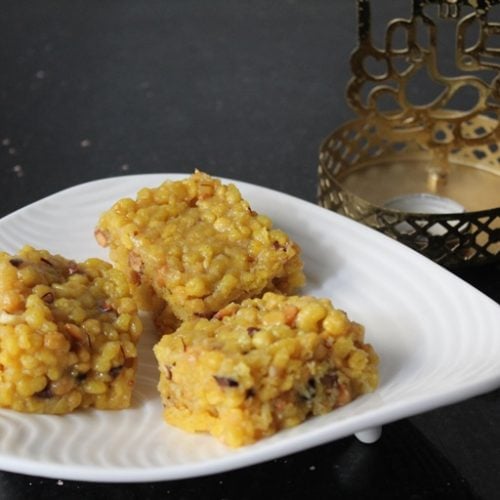 Moti Pak Sweet Recipe - Boondi Pak Recipe - Easy Diwali Sweets