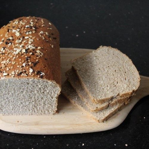 Multigrain Sandwich Bread Recipe | Multigrain bread Recipe