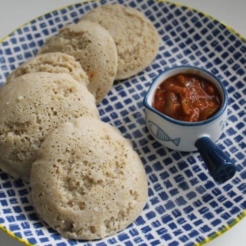 Whole Wheat Idli Recipe | Soft & Fluffy Wheat Idly