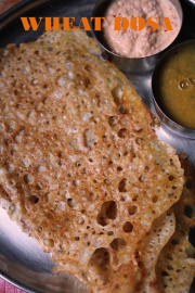 Wheat Dosa Recipe | Godhumai Dosa Recipe