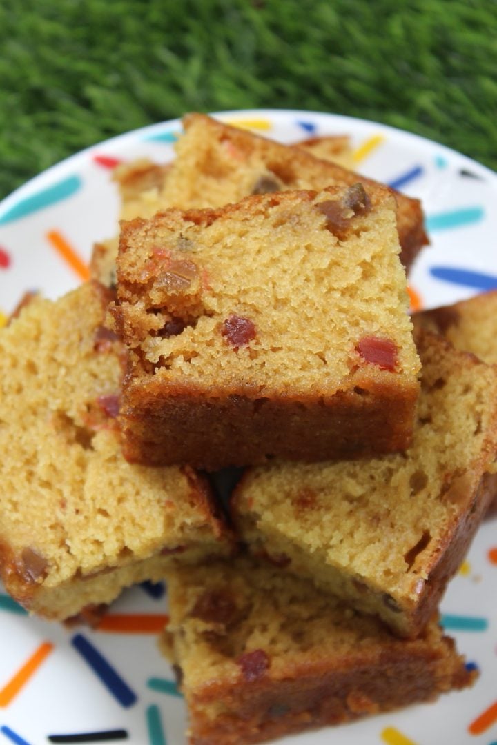 Eggless Wheat Cake | Whole Wheat Milk Cake Recipe