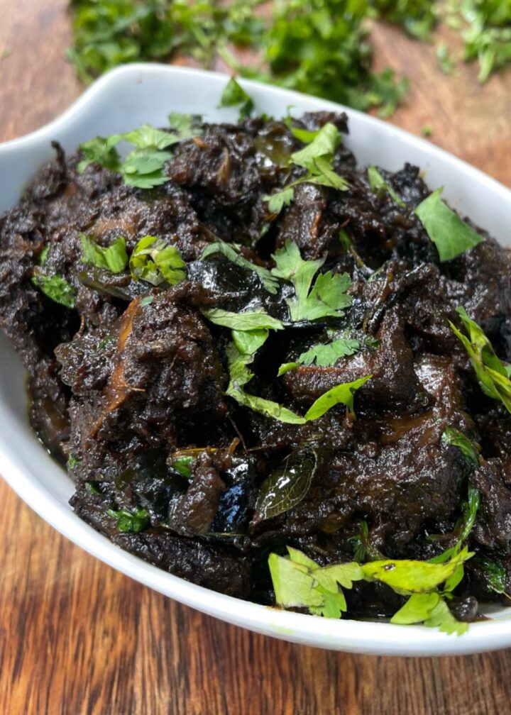 Suvarotti Varuval Recipe | Manneeral Recipe | Goat Spleen Fry