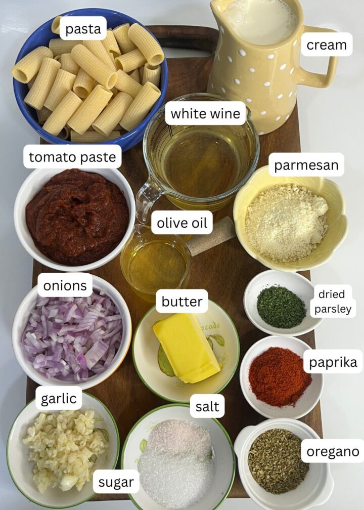 Pasta Alla Vodka Recipe (without Vodka)