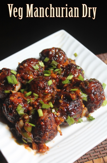 Veg Manchurian | Veg Manchurian Dry & Gravy Recipe