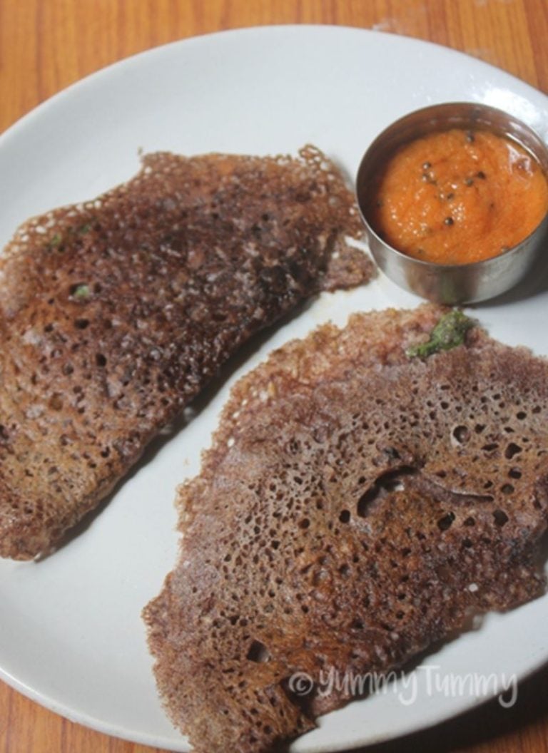 Ragi Dosa Recipe (2 Ways)