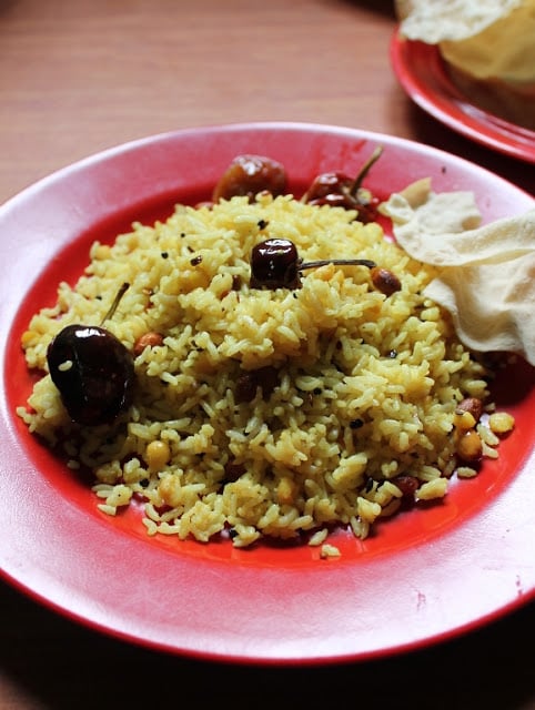 Pulihora Recipe | Andhra Style Pulihora Recipe