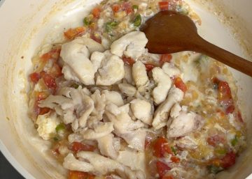 Chicken Egg Scramble Recipe | Scrambled Eggs with Chicken