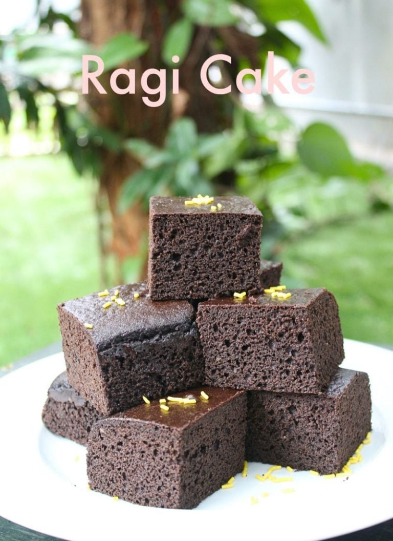Ragi Cake | Finger Millet Cake Recipe